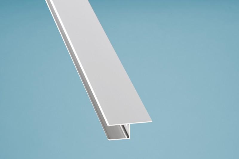 Alu-U-Profil mit Befestigungslasche für 16 mm Clickpaneel silber ...